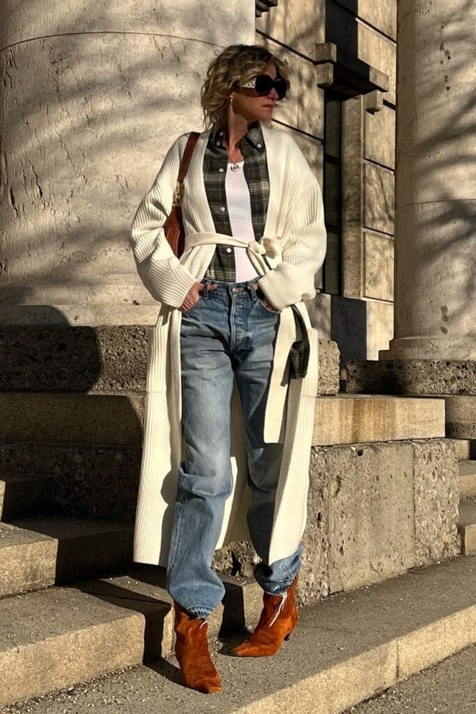 How to Style a Long Cardigan: 14 Chic Outfit Ideas You'll Love