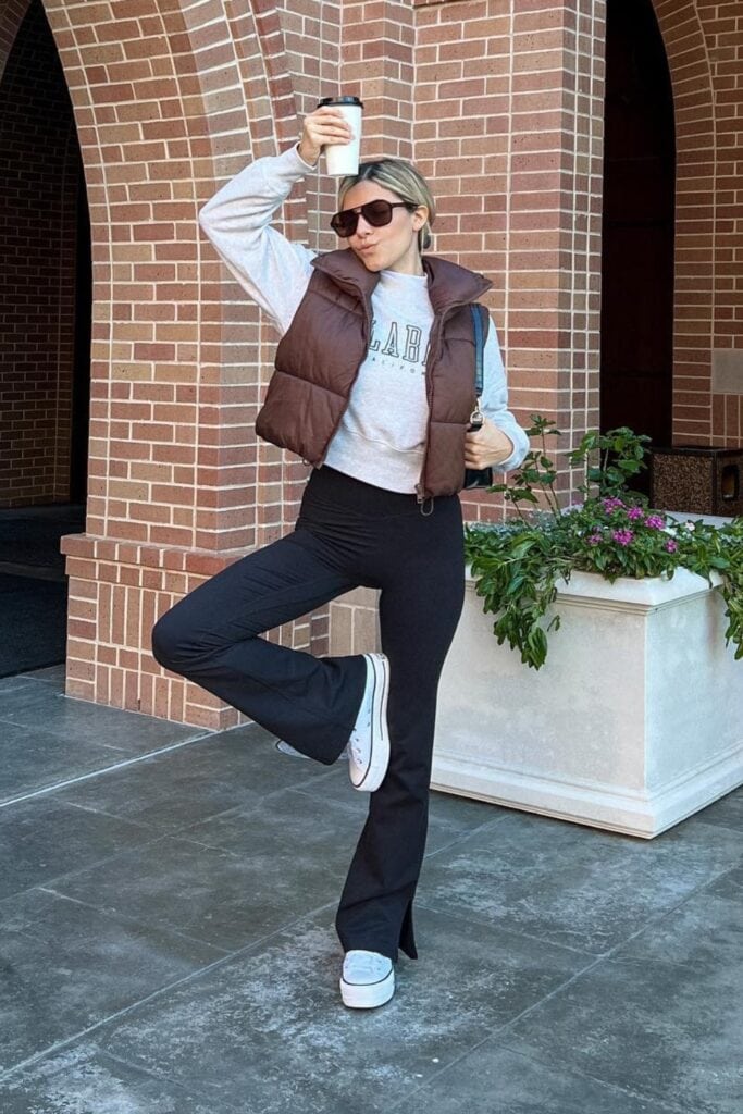 22 Stylish Puffer Vest Outfits You'll Want to Try This Season