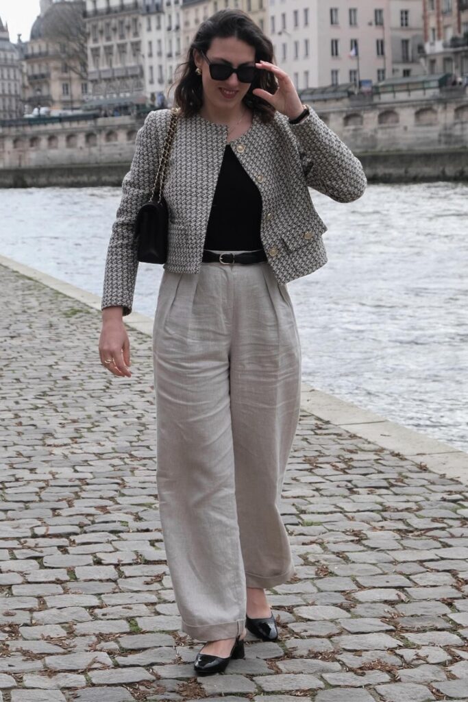 17 Chic Tweed Jacket Outfits That Will Elevate Your Style