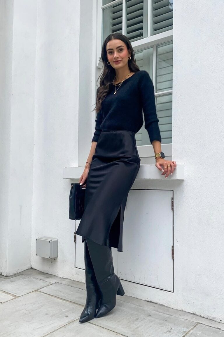 22 Chic All Black Outfits That Will Make You Look Effortlessly Stylish