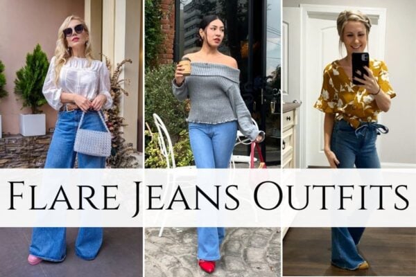 18 Flare Jeans Outfit Ideas That Are Totally On-Trend