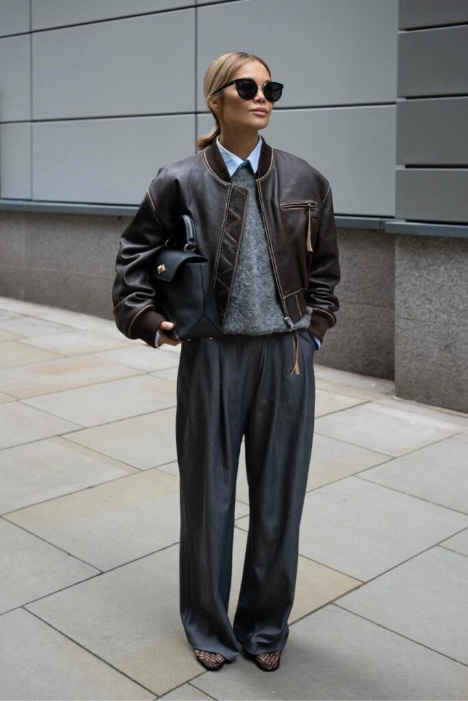 17 Stylish Leather Jacket Outfits That Will Turn Heads