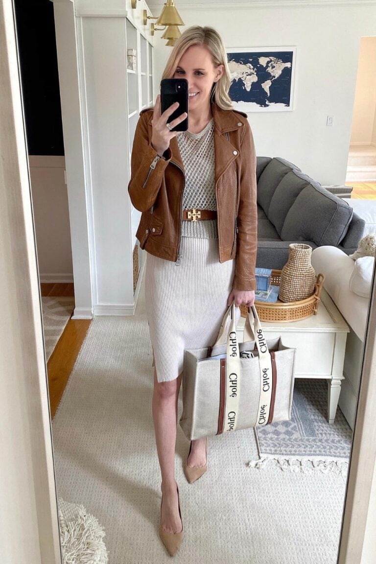 17 Stylish Leather Jacket Outfits That Will Turn Heads