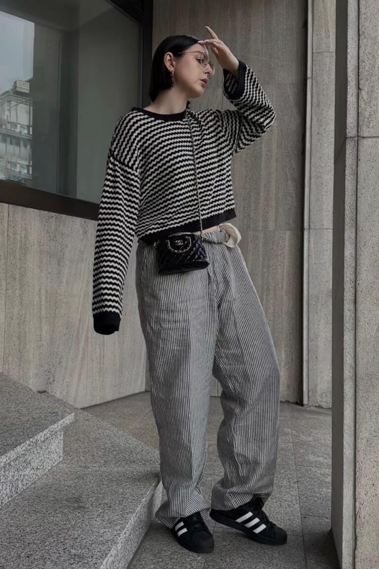 17 Trendy Striped Pants Outfits That Will Elevate Your Style