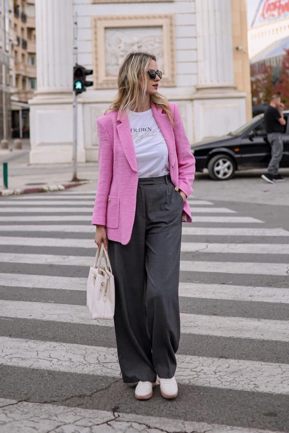 18 Pink Blazer Outfit Ideas That'll Make You Look Effortlessly Chic