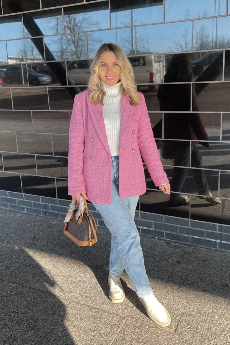 18 Pink Blazer Outfit Ideas That'll Make You Look Effortlessly Chic