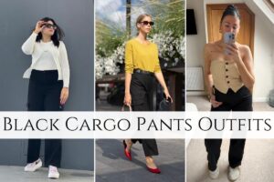 18 Stylish Black Cargo Pants Outfit Ideas
