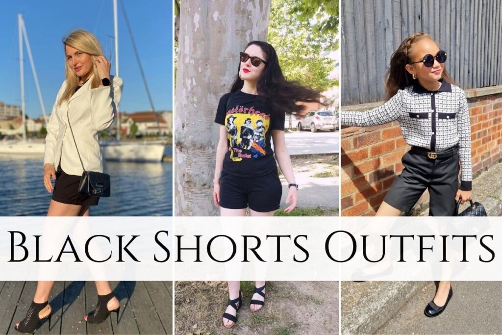 17 Chic Black Shorts Outfits to Try