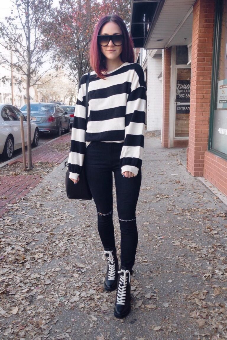 18 Stylish Combat Boot Outfits for Every Occasion