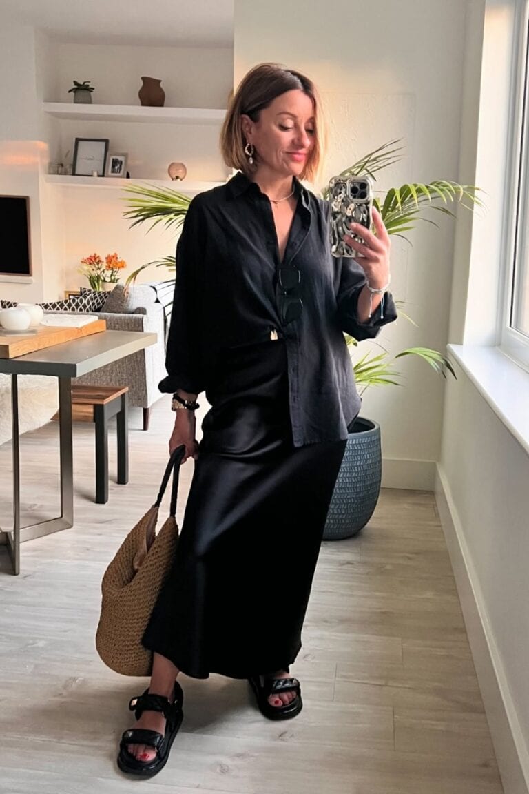 25 Versatile Satin Skirt Outfits for Every Occasion