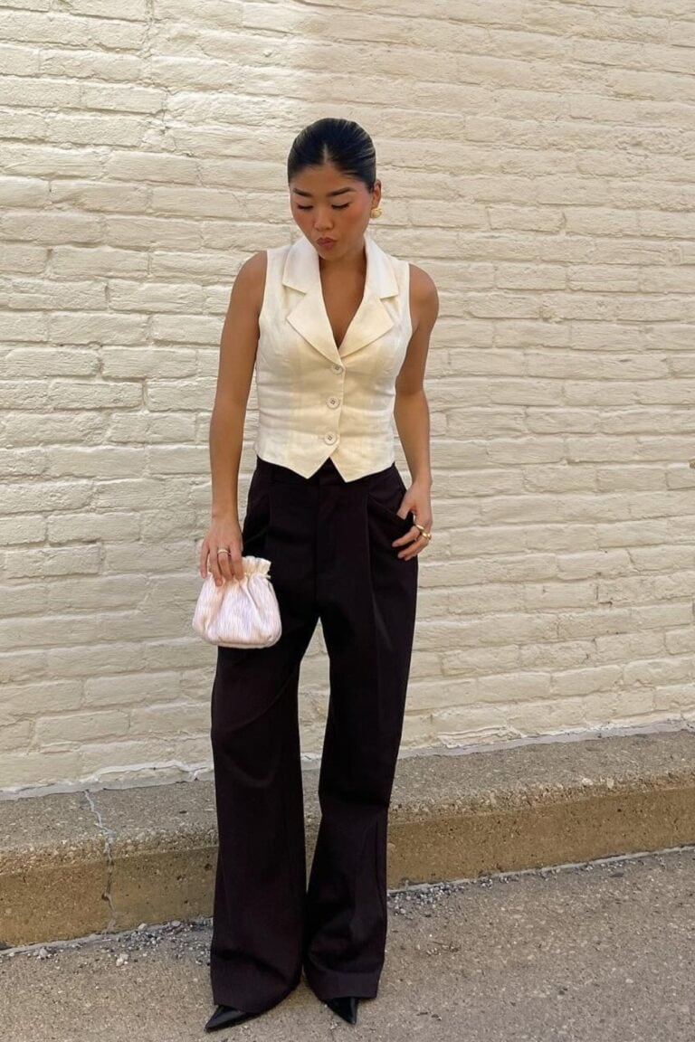 15 Chic Vest Outfits That Will Elevate Your Style Game