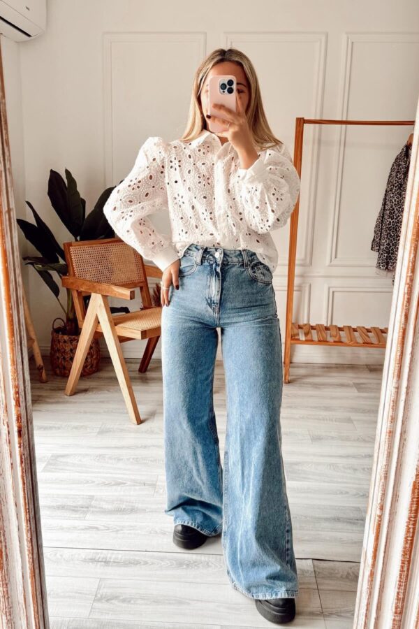 24 Wide-Leg Jeans Outfit Ideas That Are Fabulous and Easy to Copy